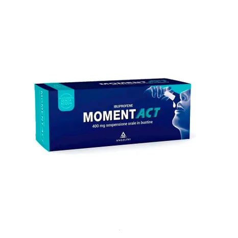 Momentact Liquido 400 mg Ibuprofene Analgesico Sospensione Orale 8 Bus ...